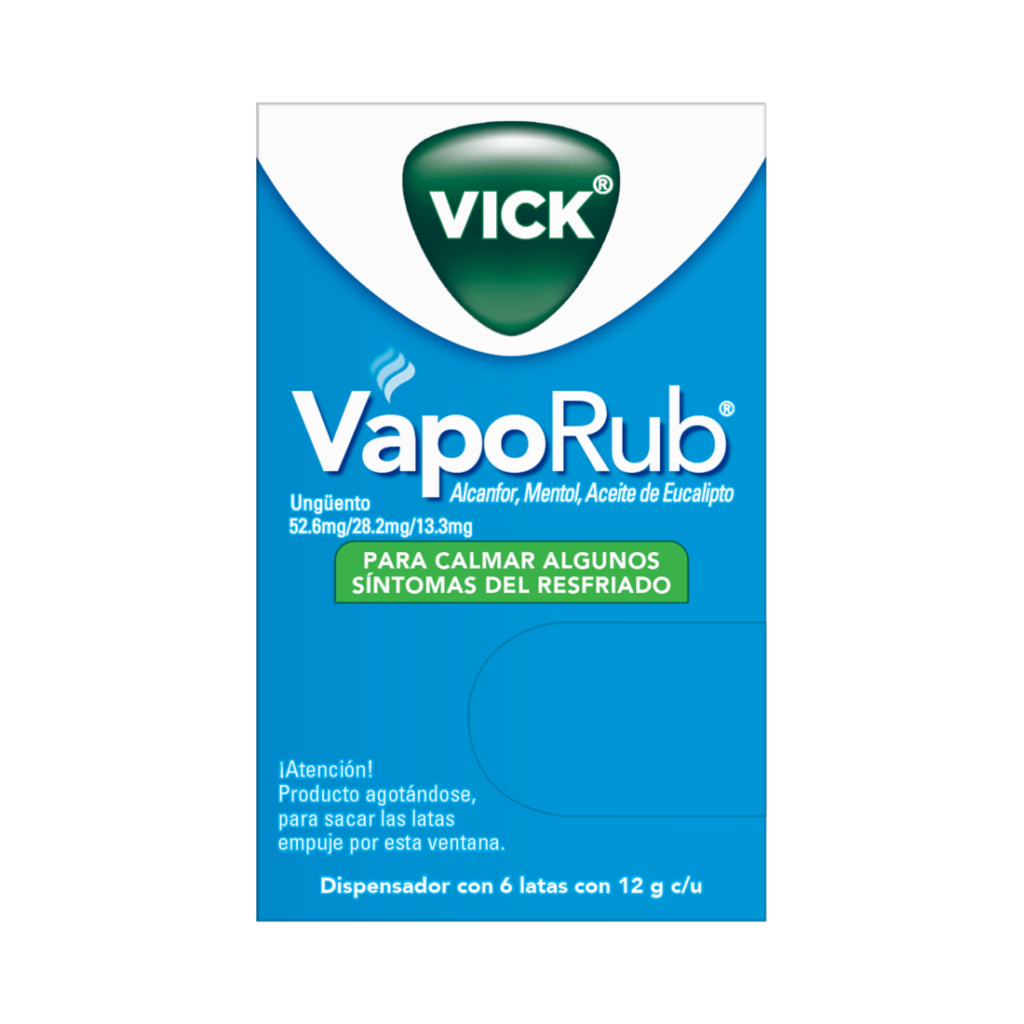 Exhibidor Vick VapoRub 6 Latas – ABANSA